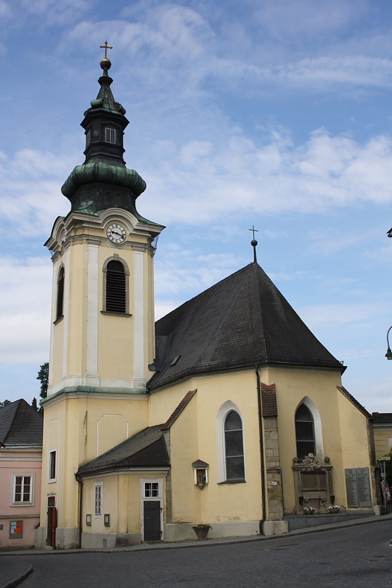 Land fördert Außensanierung der Pfarrkirche Weidling - Klosterneuburg
