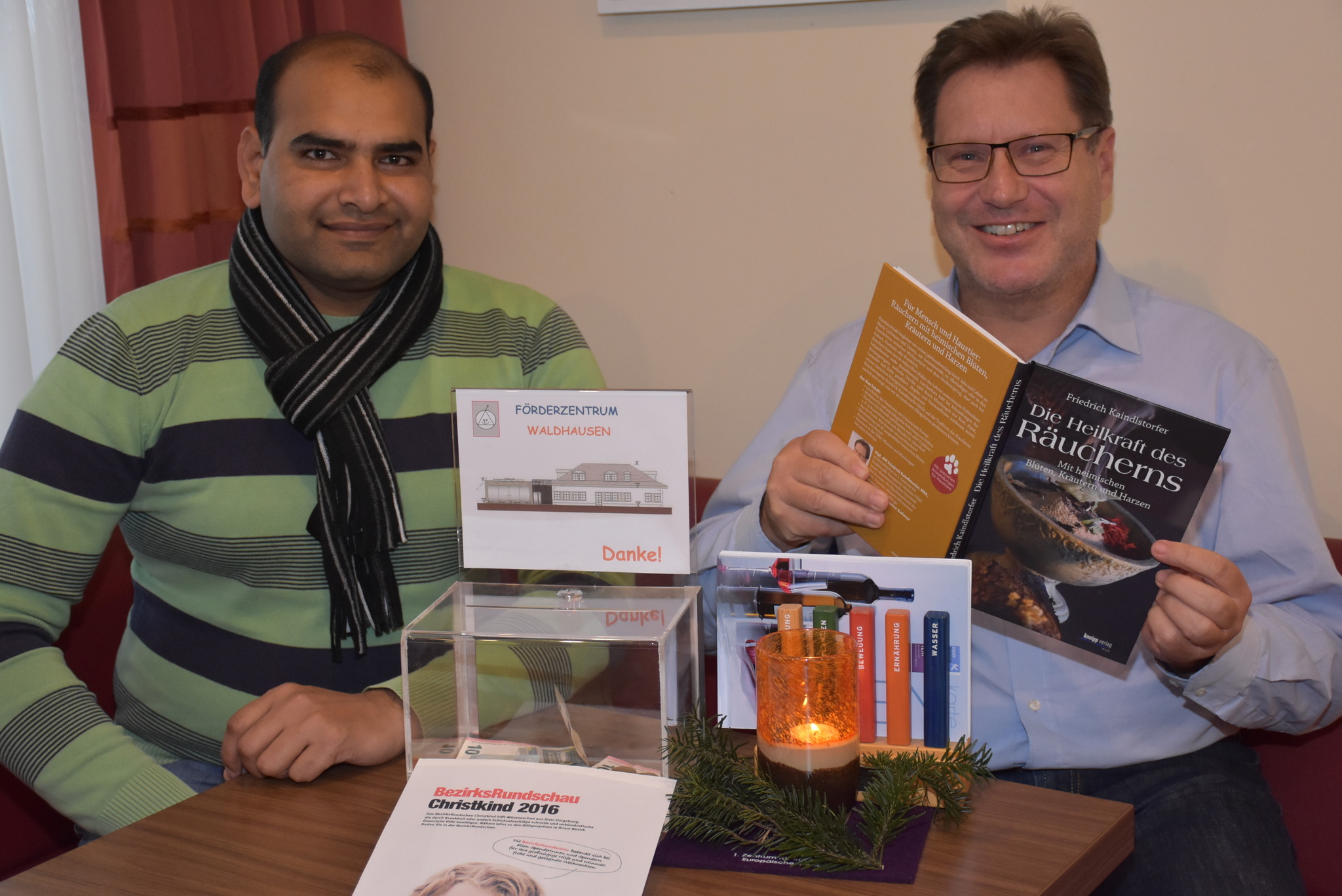 Bilal Usman trifft Christkind und Räucher-Experten im 1. Zentrum für ...