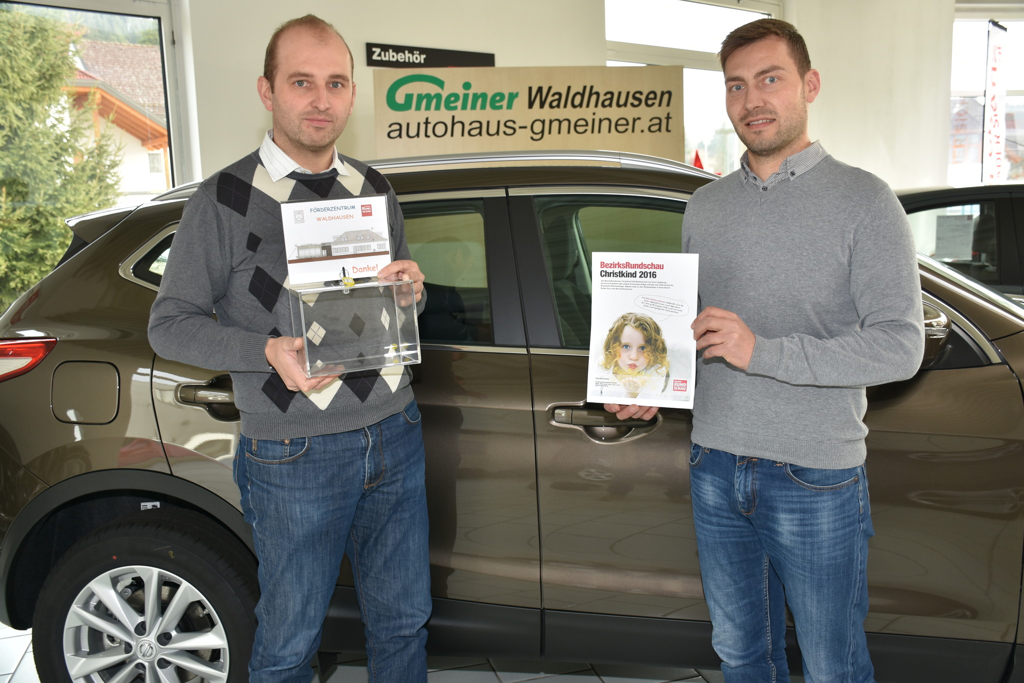 Punschstand bei Autohaus Gmeiner für Förderzentrum Waldhausen - Perg