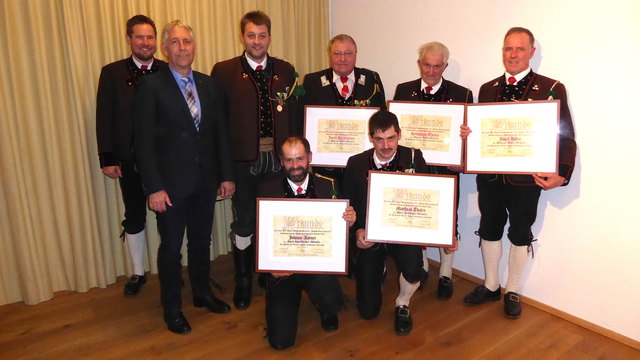 Hopfgartner Schützen bilanzierten aktives Jahr - Kitzbühel