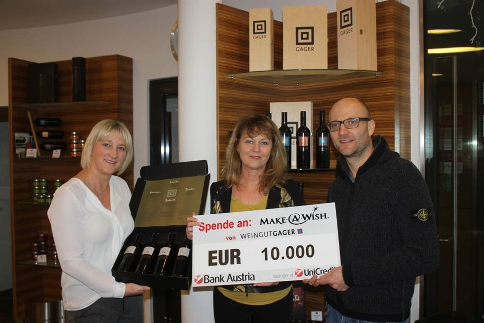 Wein und Kunst für den guten Zweck - Oberpullendorf