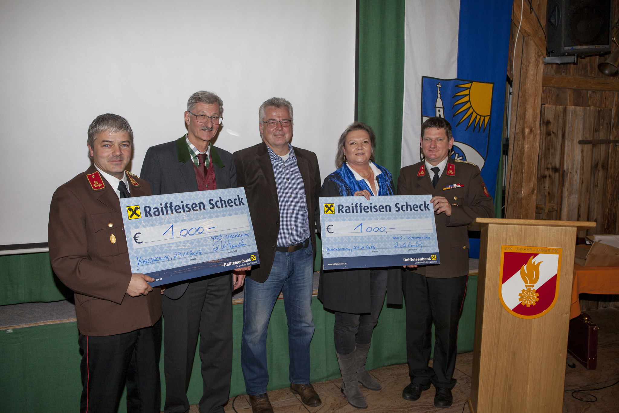 FPÖ Kirchschlag spendet 2.000 Euro - Urfahr-Umgebung