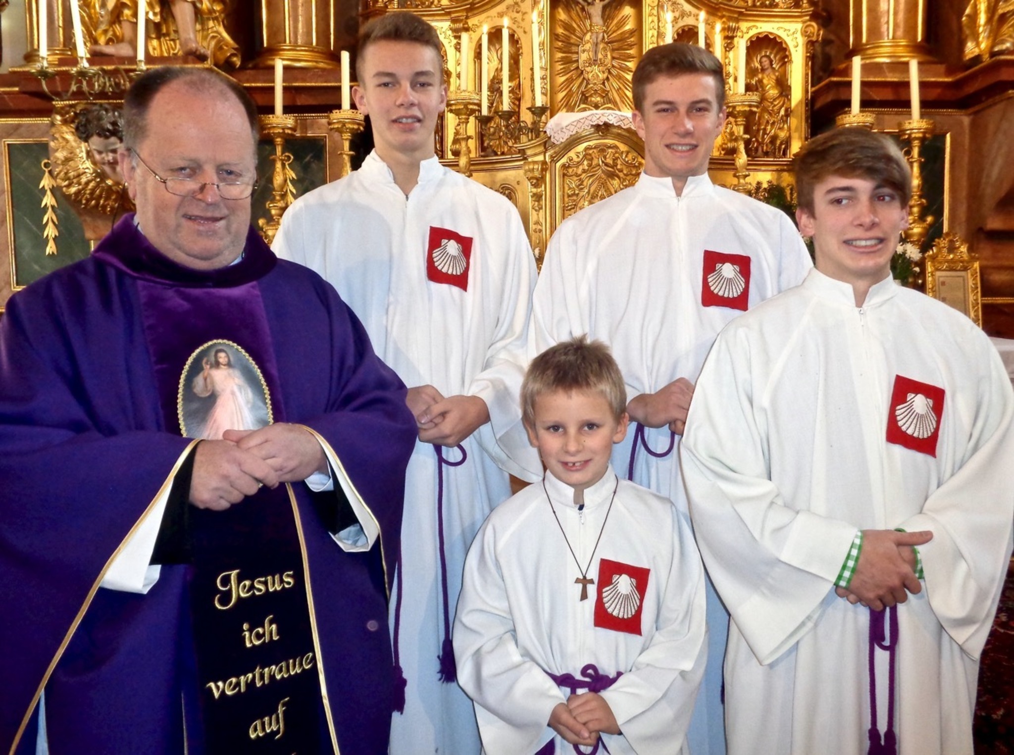 Feierliche Ministrantenaufnahme in Windischgarsten - Kirchdorf
