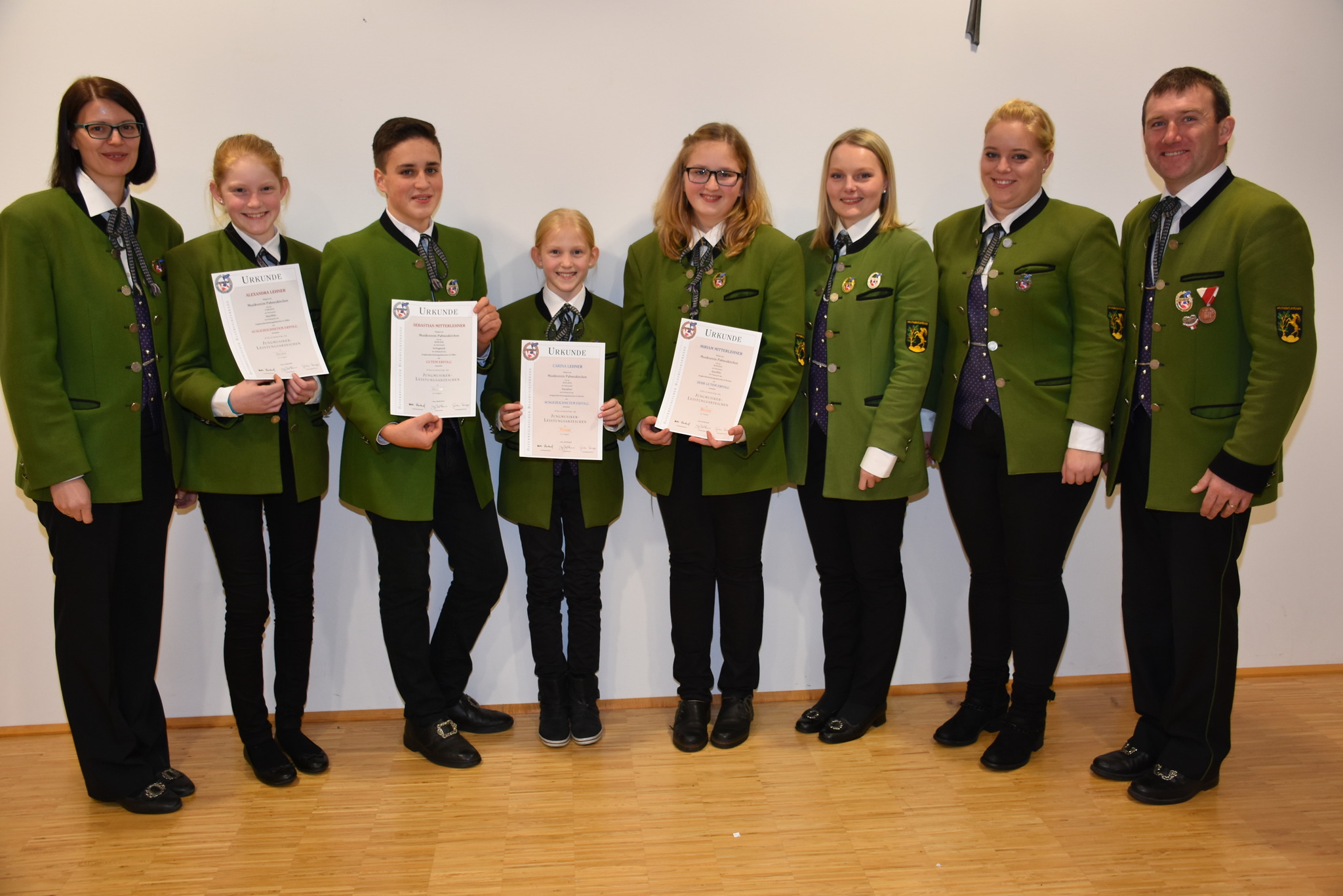 Bilal Usman beim Kirchenkonzert und bei den Ehrungen - Perg