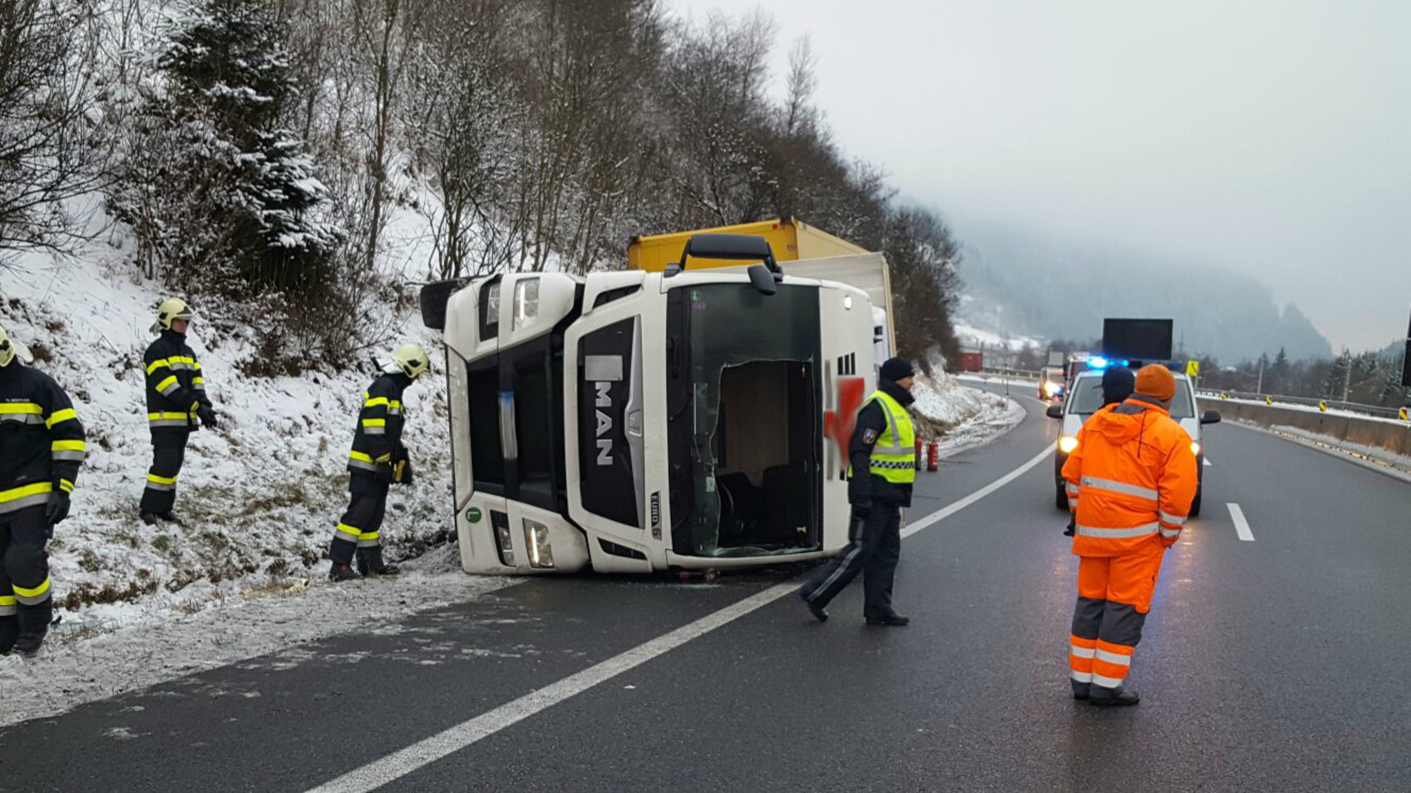 Pyhrn-Autobahn A9: Nachtsperre zwischen Treglwang und Kalwang - Leoben