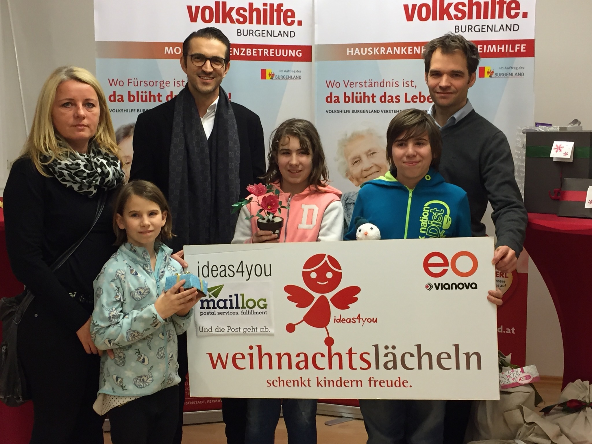 Weihnachtslächeln für Familie Forstinger - Oberwart