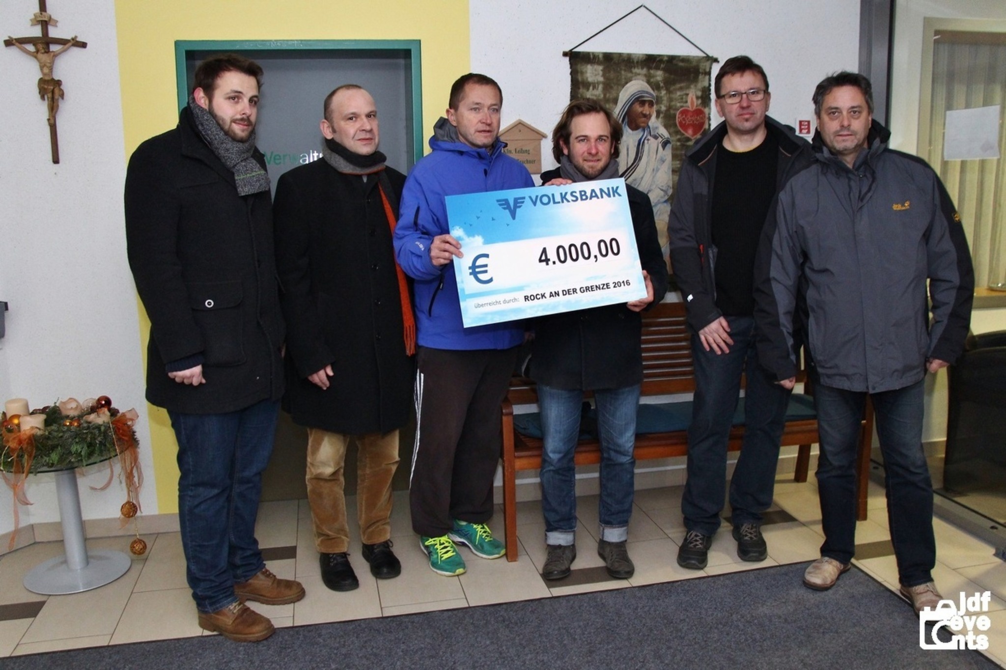 4.000€ für Mutter Theresa Vereinigung - Jennersdorf