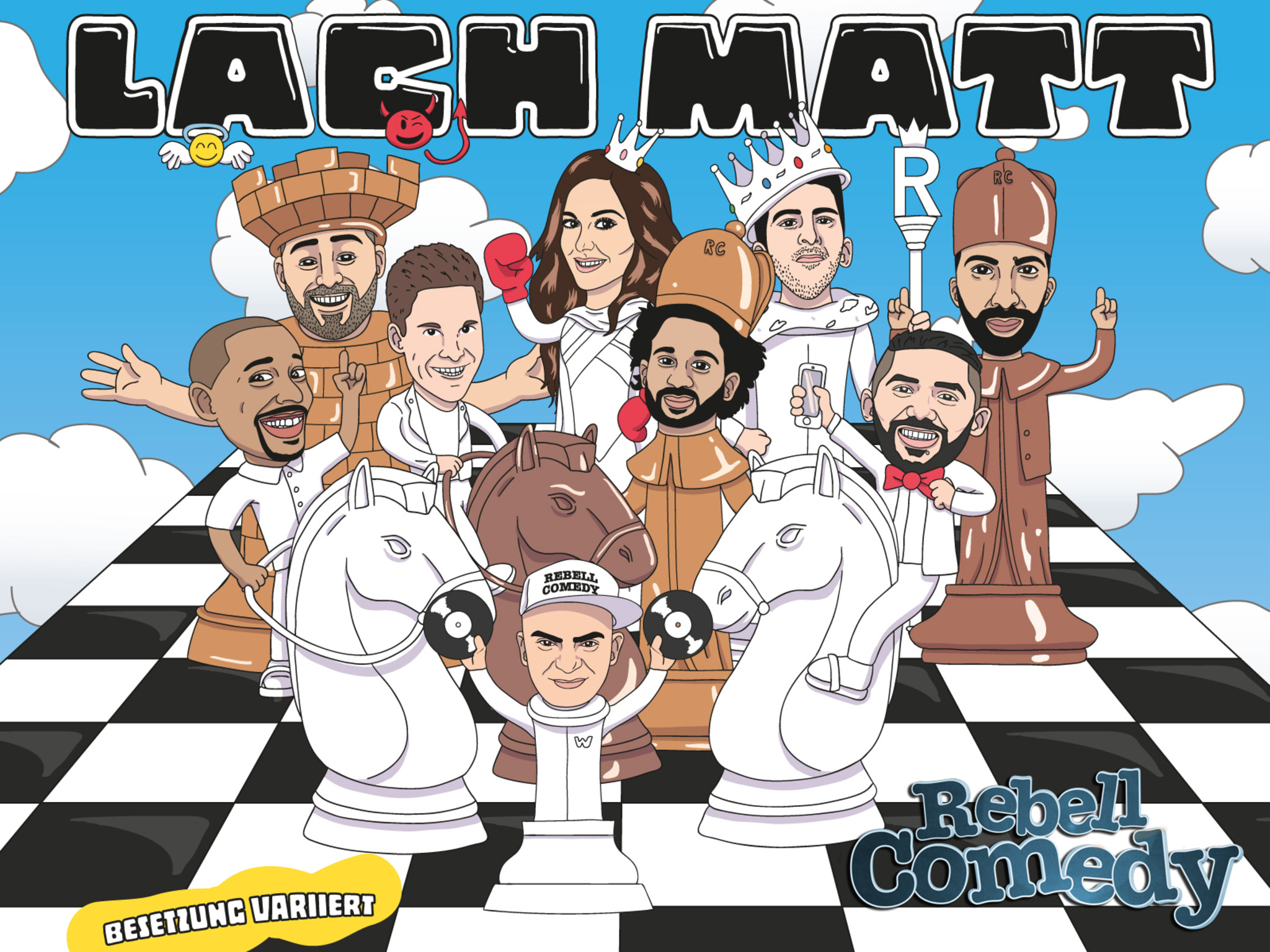 Spinnerei: „Lach matt“ mit der Rebell Comedy - Linz-Land