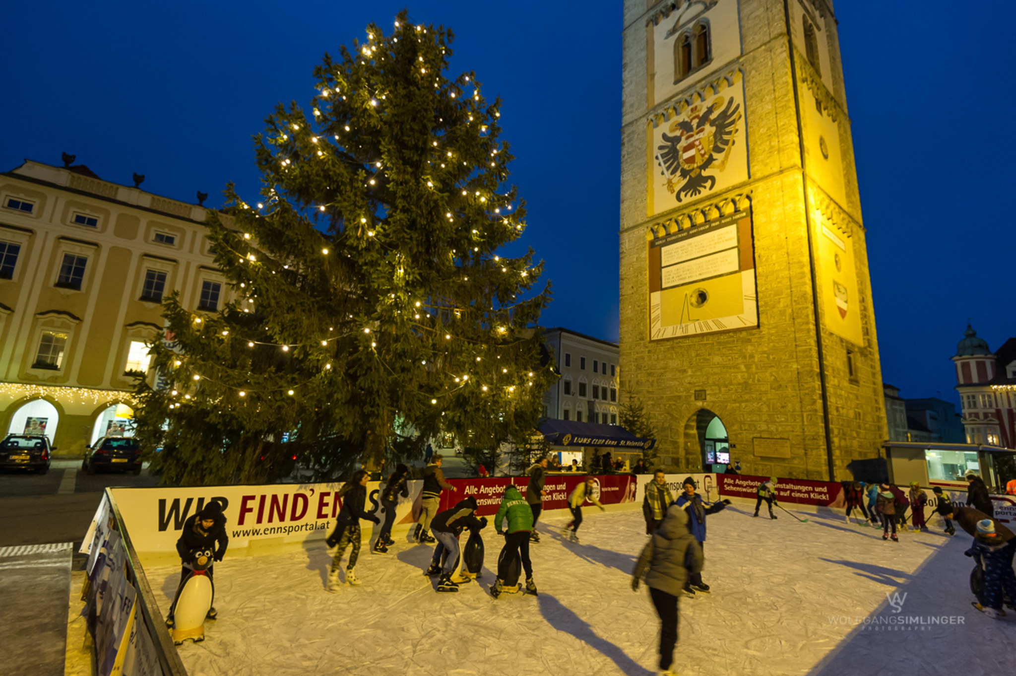 Ein kleiner Rundgang durch's winterliche Enns - Enns