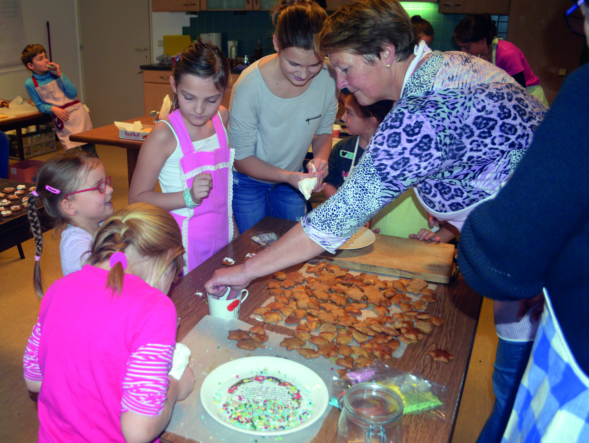 Kekse backen mit dem Team von der Gesunden Gemeinde Wallern ...