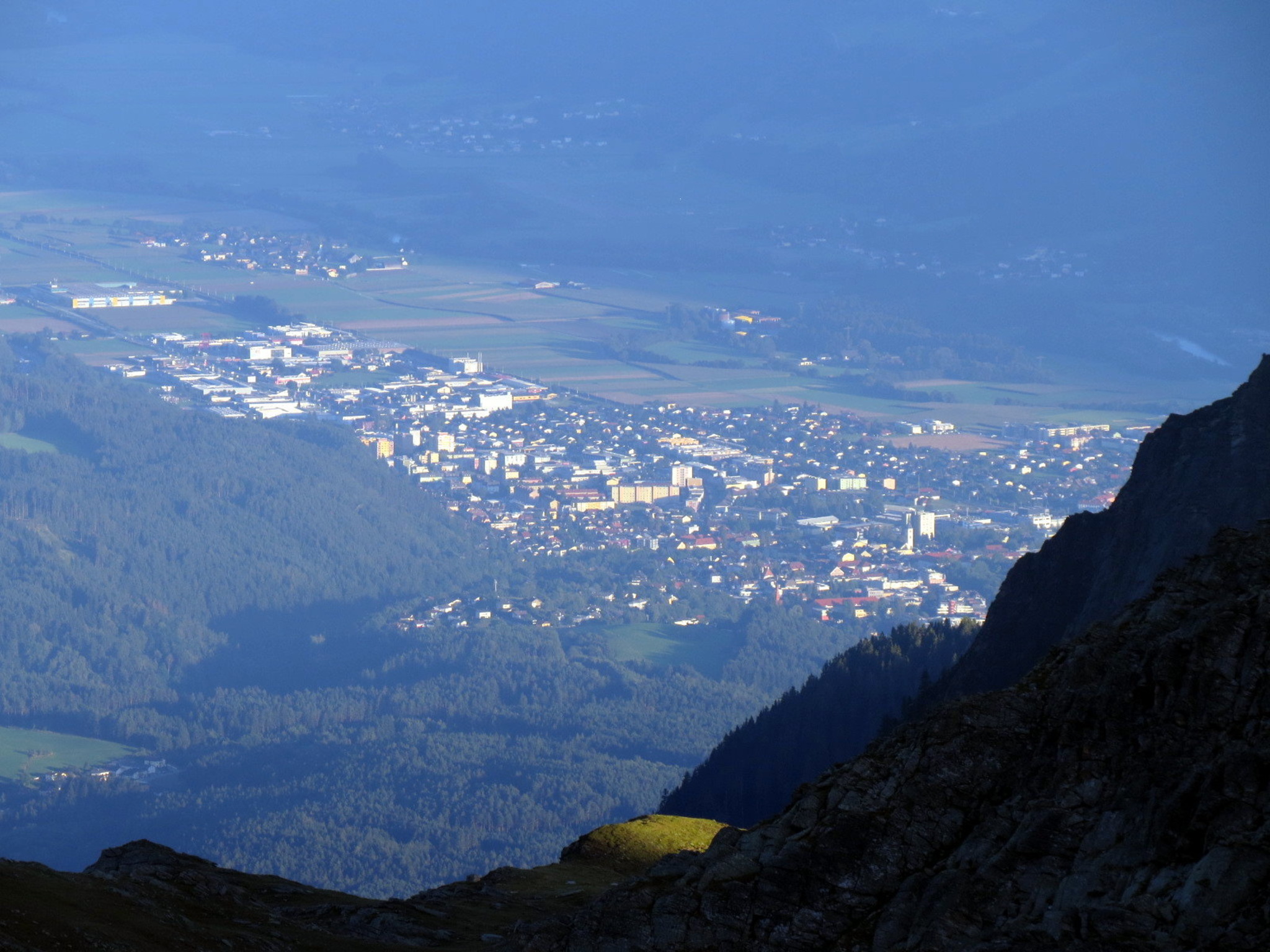 Ein Blick auf Spittal - Spittal
