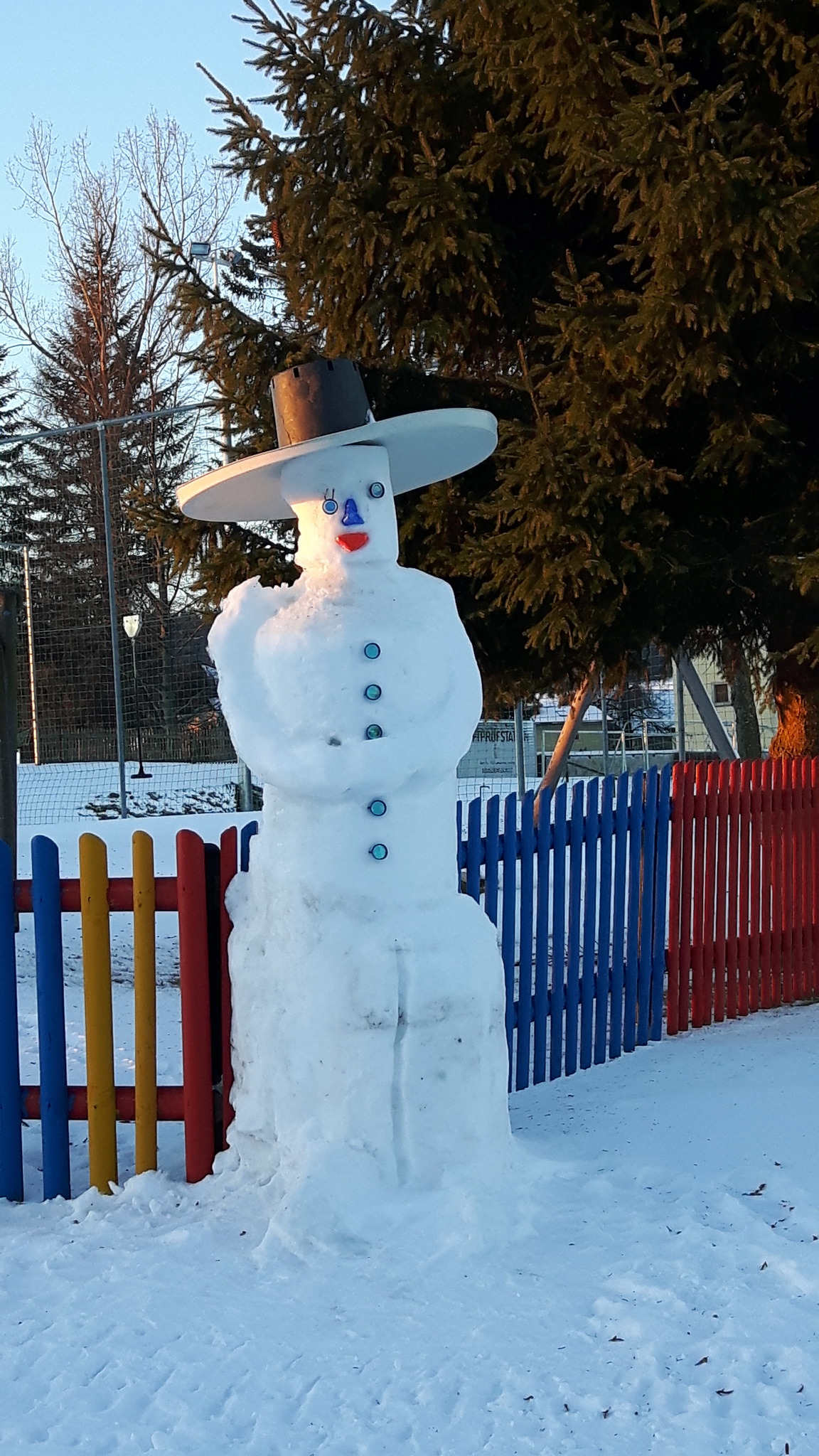 So ein stattlicher (Schnee)mann - Freistadt