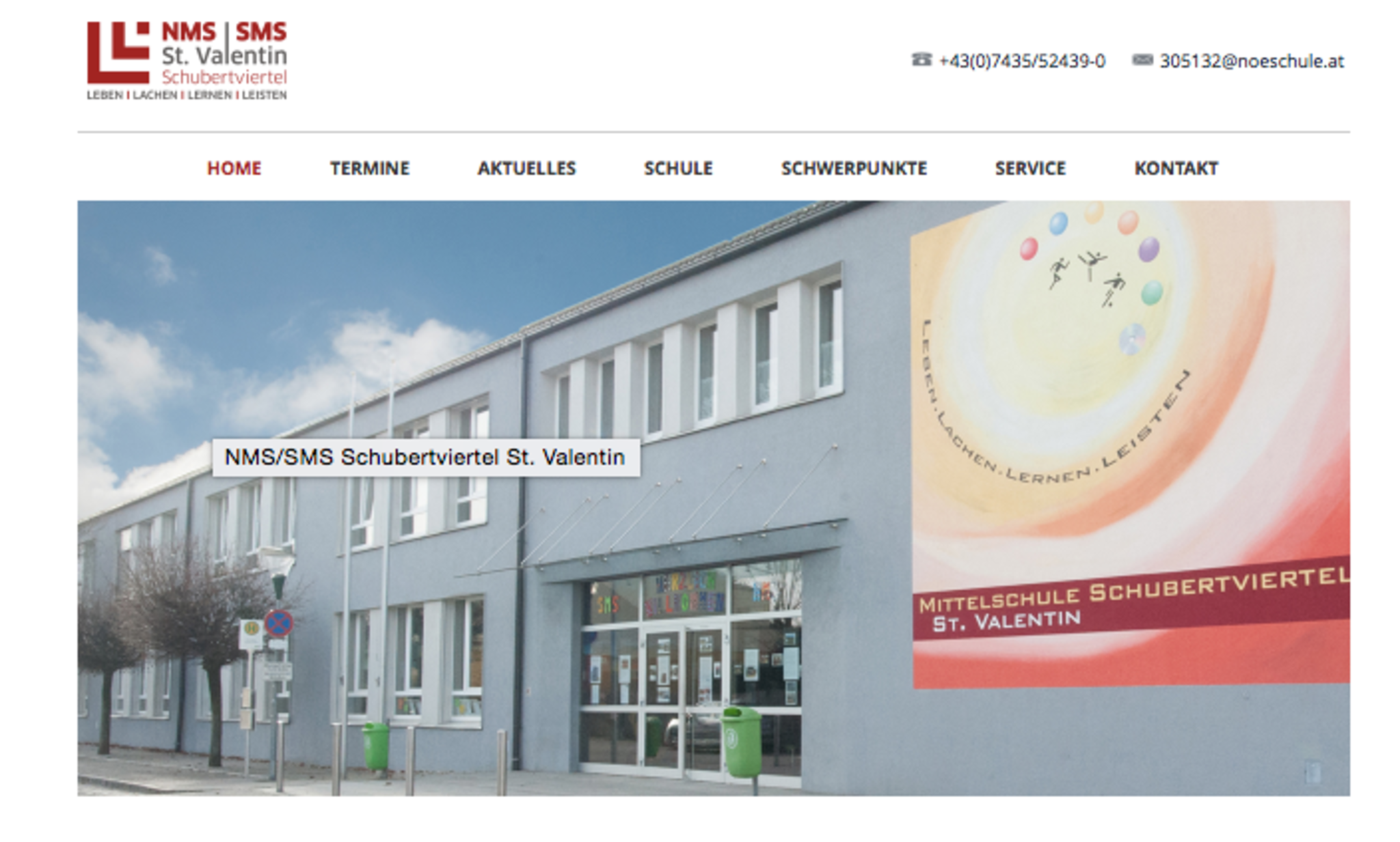 Tag der offenen Tür an der NMS/SMS St. Valentin - Schubertviertel - Enns