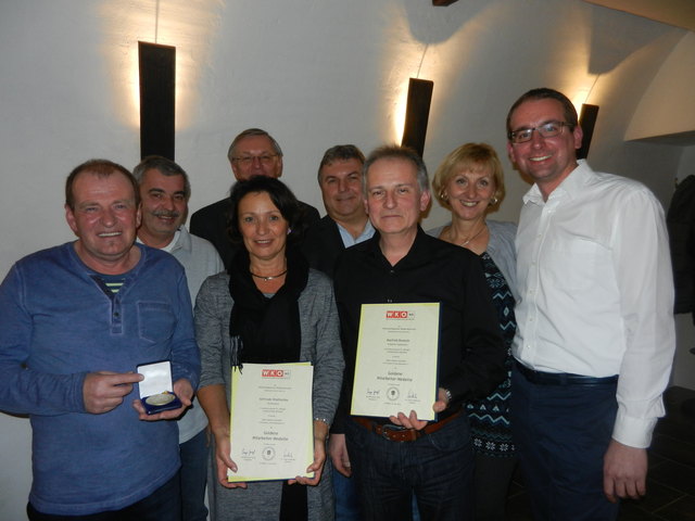 Mitarbeiterehrung bei Firma Pech - Mistelbach