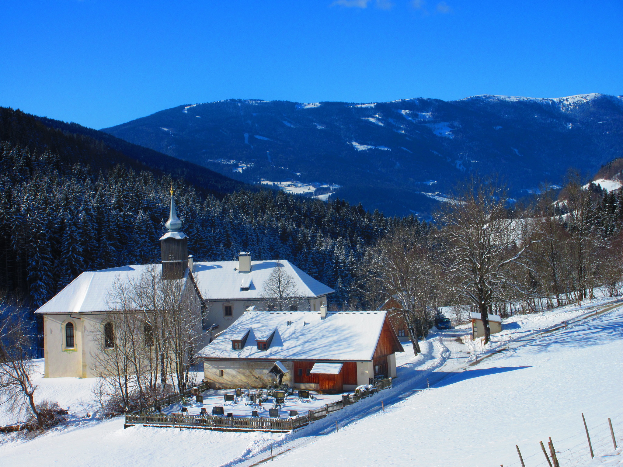 endlich Winter - Villach