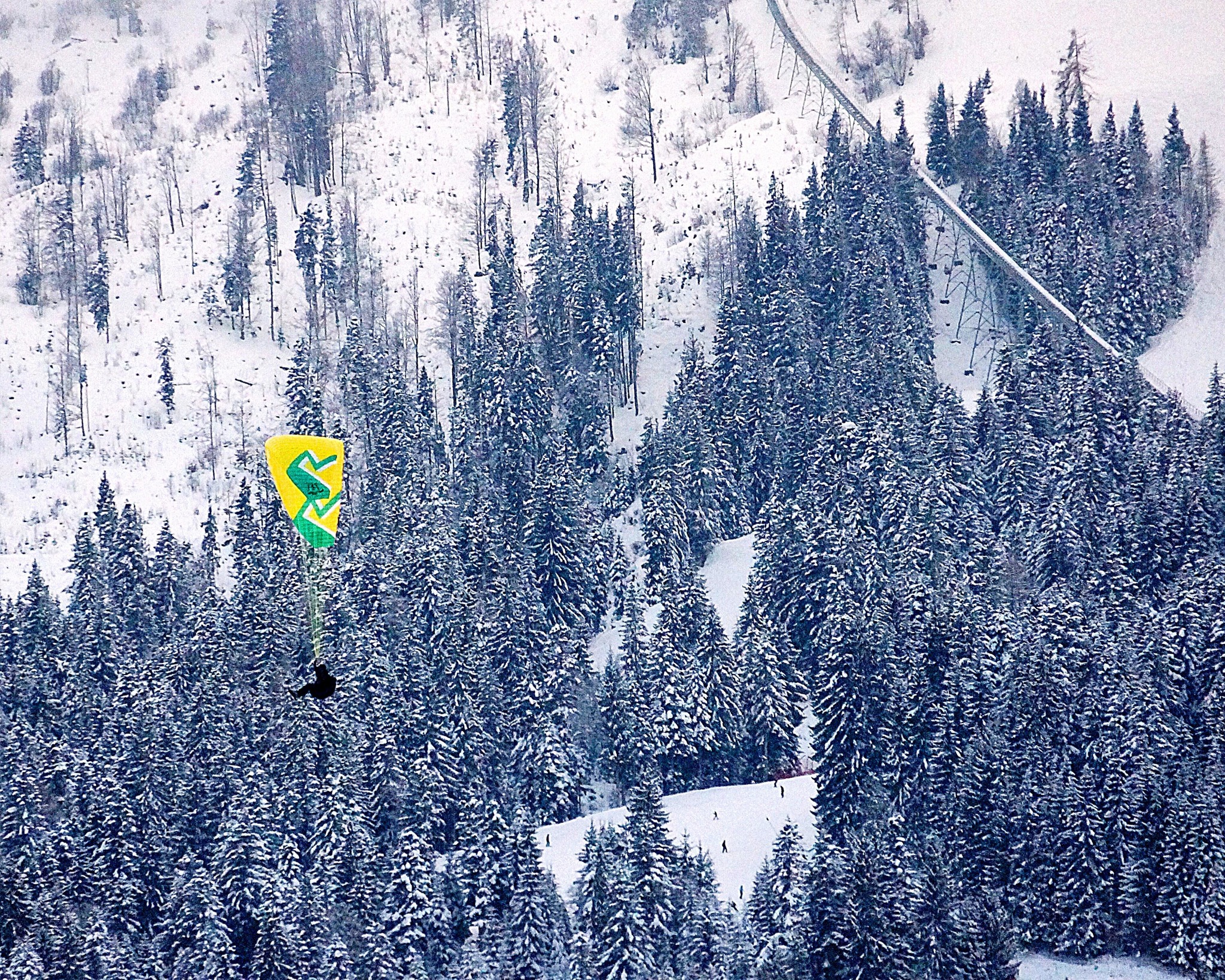 von hoch oben gesehen - Kufstein