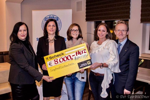 Kremser Soroptimistinnen helfen herzkranken Kindern - Krems