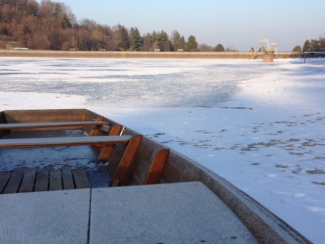 Stausee Forchtenstein - auch im Winter ein Paradies - Mattersburg
