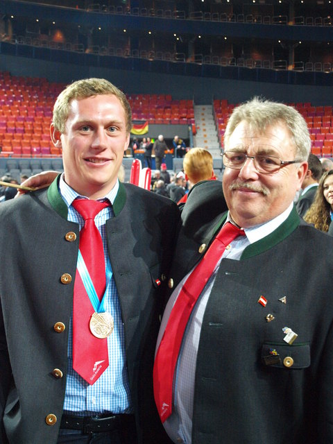 Spengler holte bei den EuroSkills 2016 Bronze - Wels & Wels Land