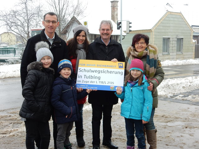 Sicher in die neue Volksschule Tulbing - Tulln
