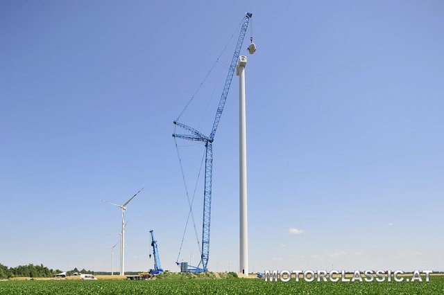 Liebherr LG 1550 - ein (mittlerweile historischer) Riesenkran - Enns