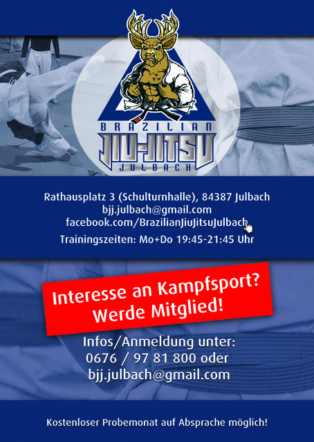 Martin Guggi zu Gast bei Jiu Jitsu Julbach - Braunau