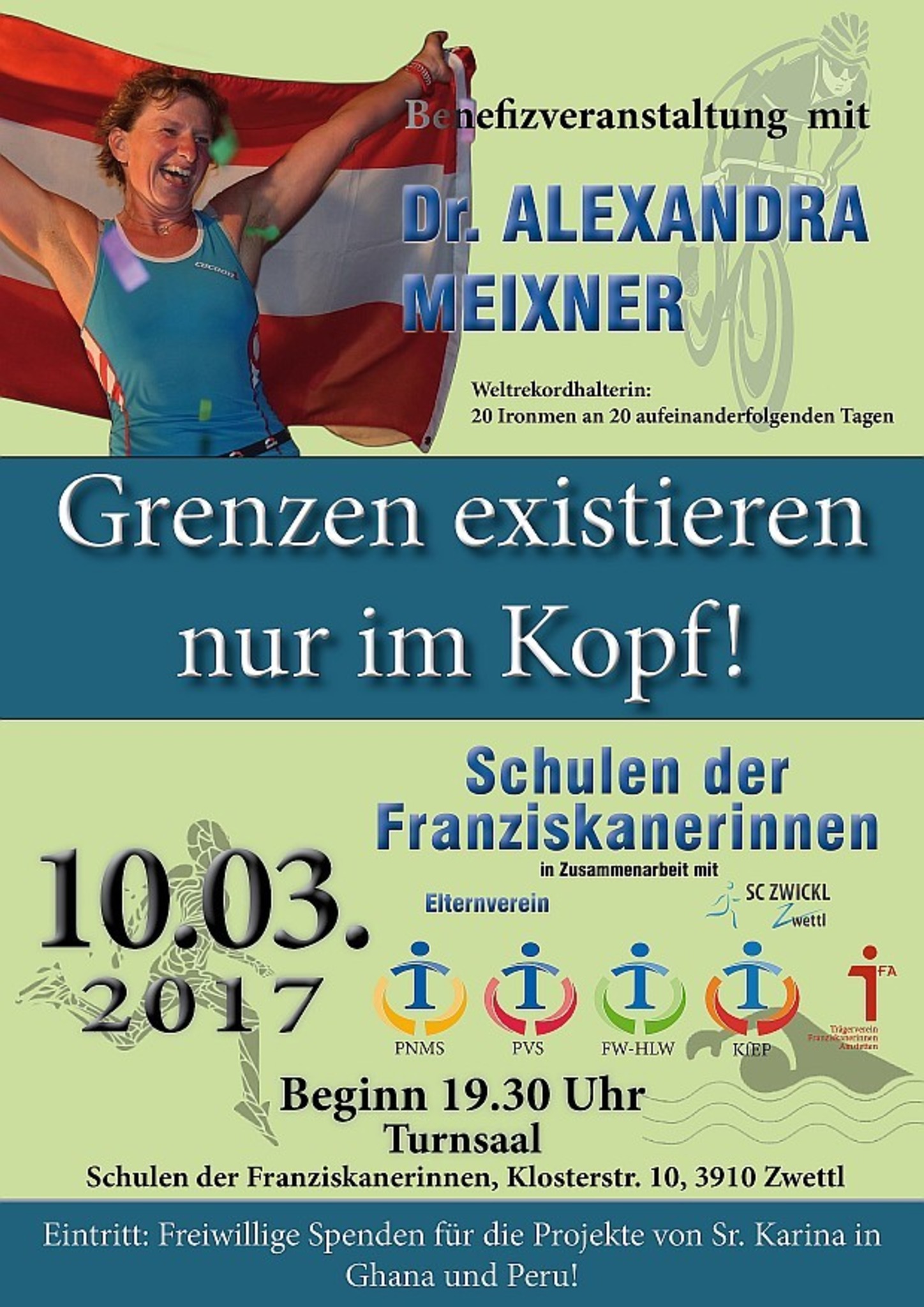 Benefizveranstaltung mit Dr. Alexandra Meixner: GRENZEN EXISTIEREN NUR ...