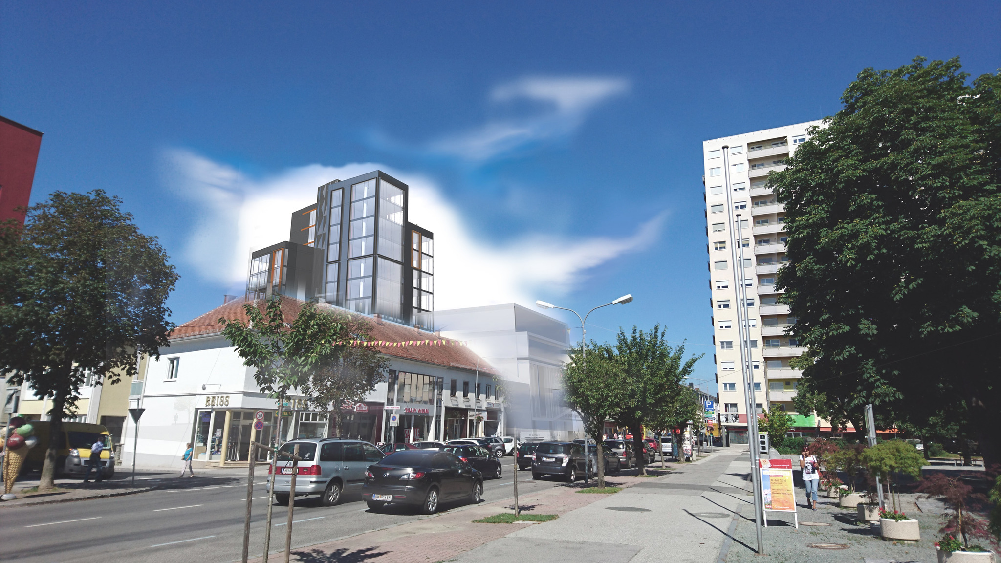 "H2"-Projekt der Oberwarter Siedlungsgenossenschaft im Herzen der Stadt ...