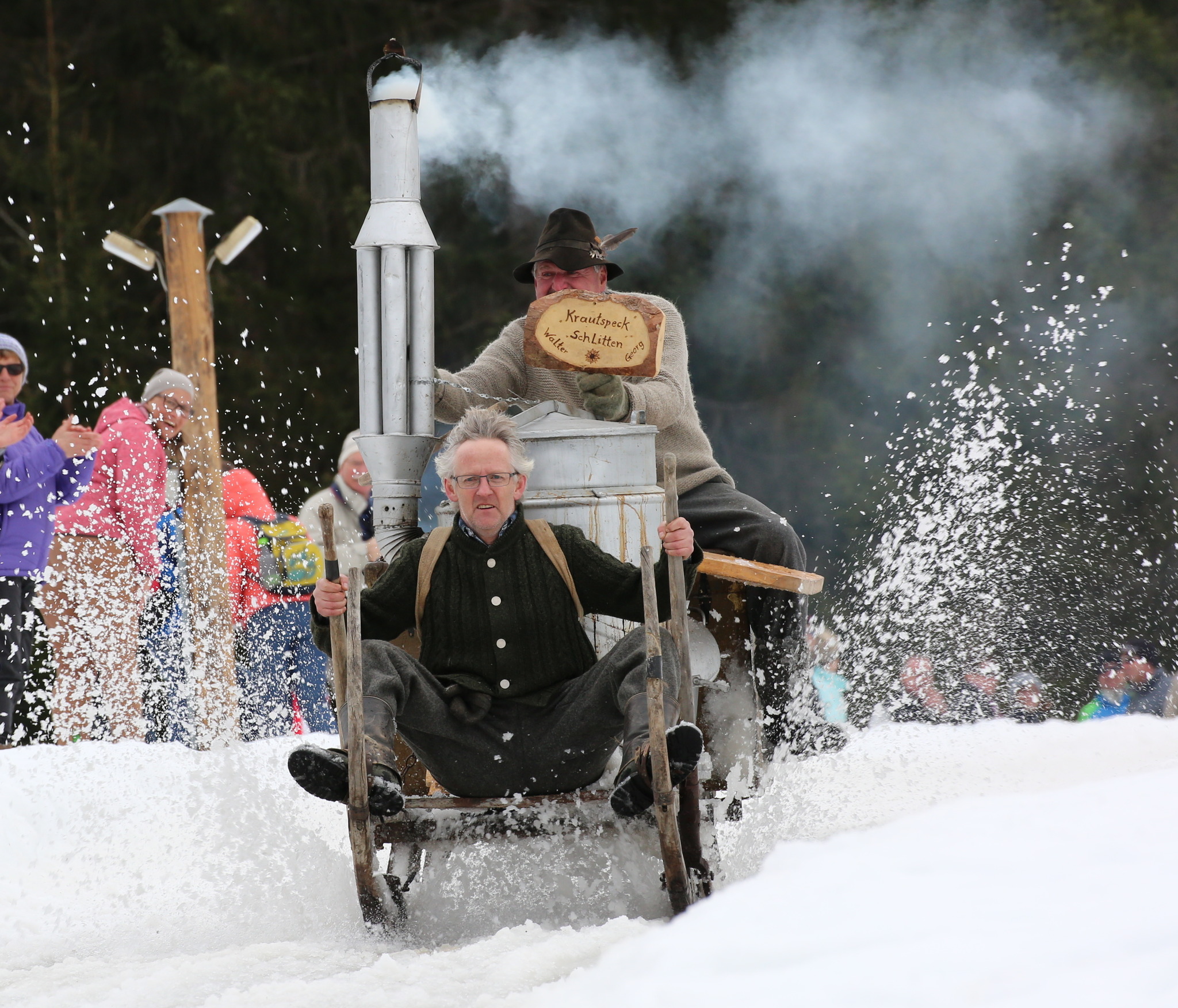 Maria Alm: 28. Ziachschlitten-Fahrn am Jufen - Pinzgau