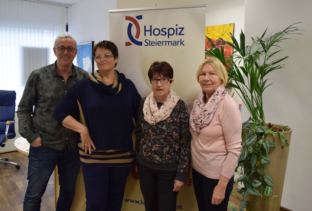Stadtmarketing übergab Spende an Hospizverein - Liezen