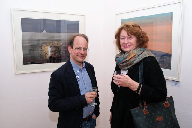 Gerhard Hermanky, "Architekturblätter" im Atelier Bajadere - Steinfeld