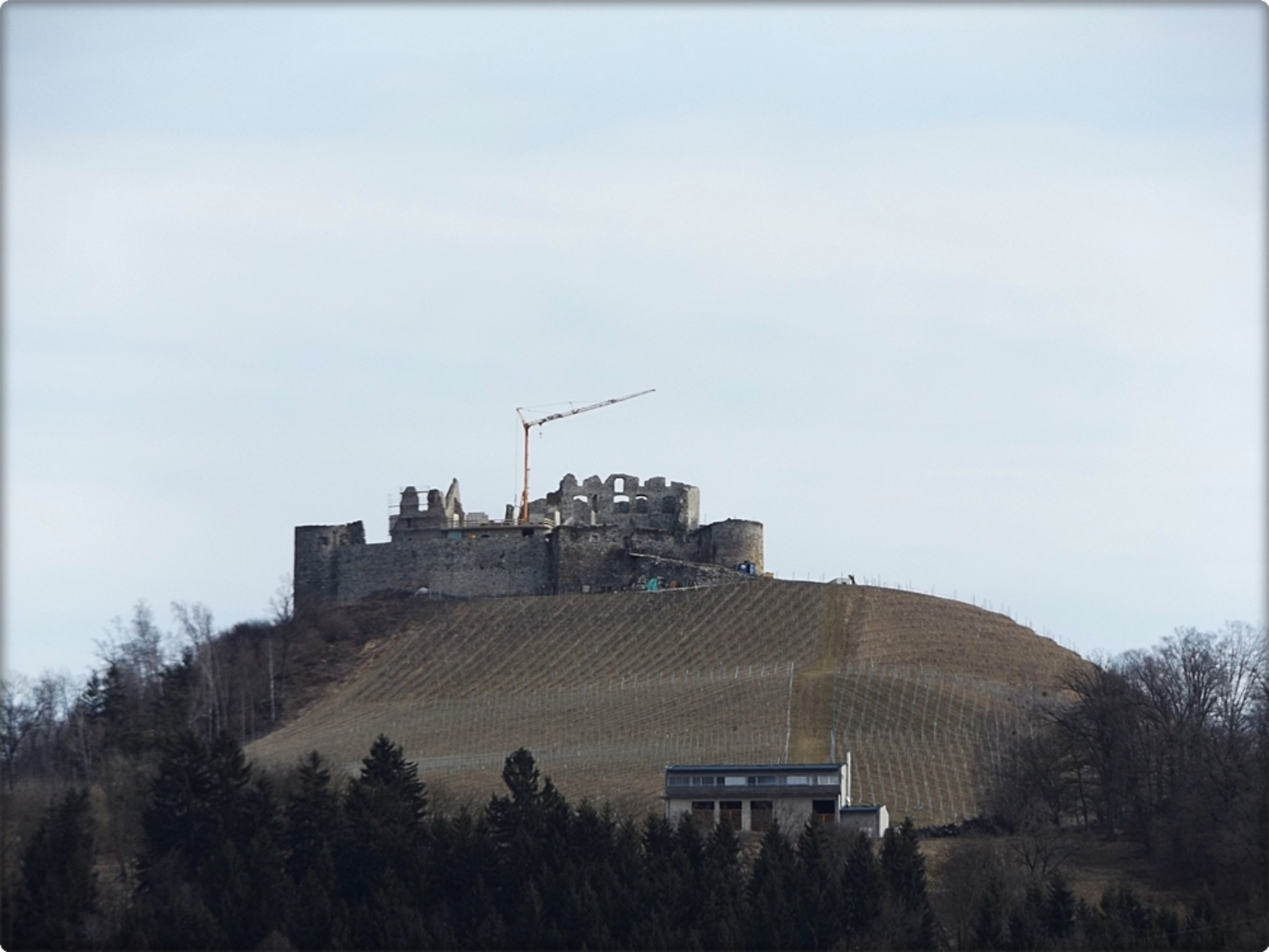 Blick auf Burg Taggenbrunn in St.Veit/Glan - St. Veit