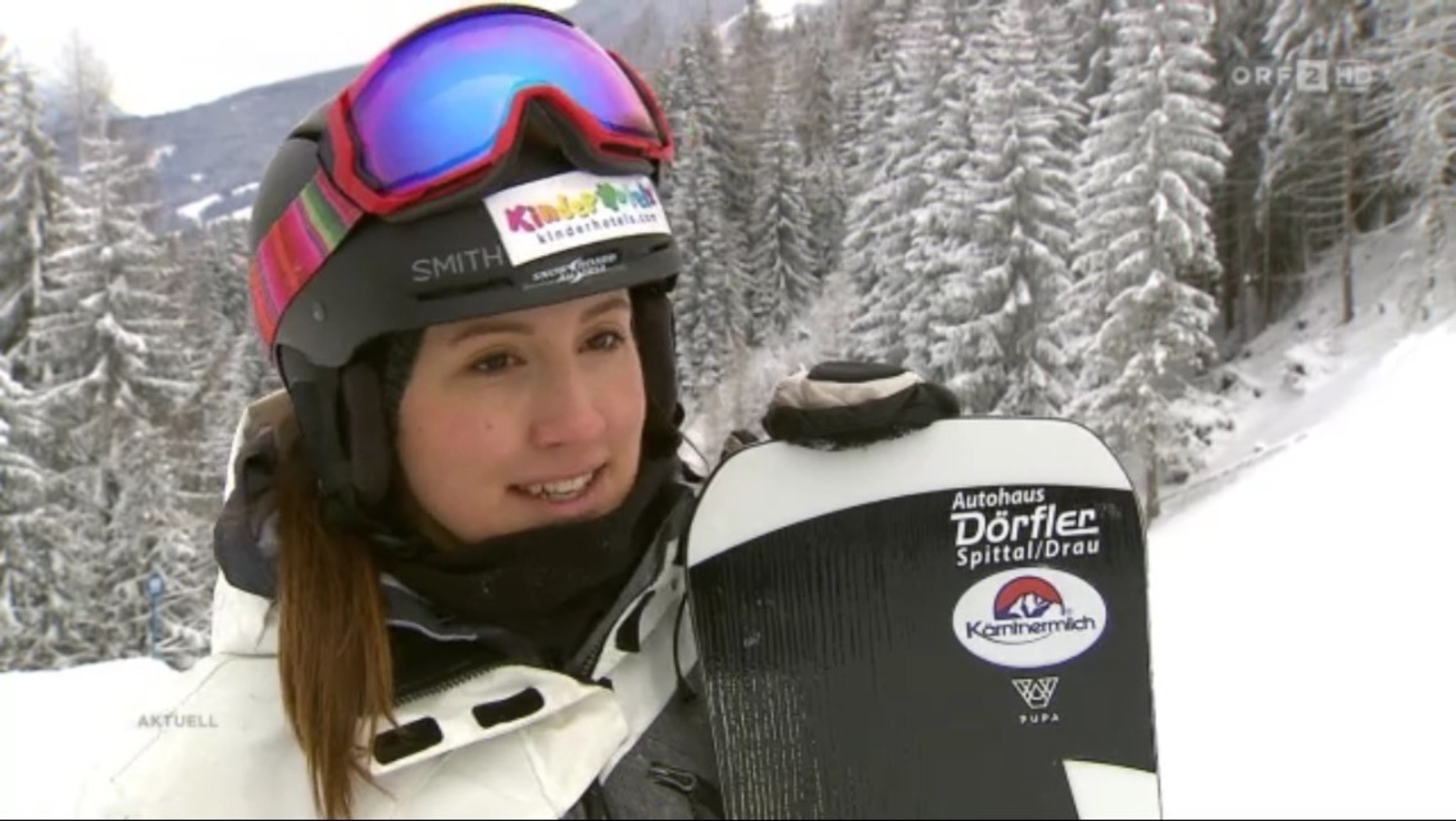 Daniela Ulbing holt sich Gold-Medaille bei der Snowboard-WM - Villach
