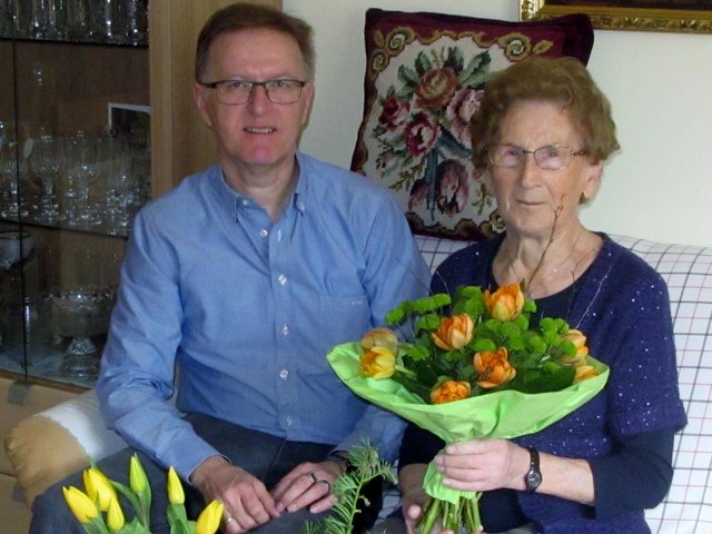 90.Geburtstag von Christine Auger aus St Aegyd - Lilienfeld