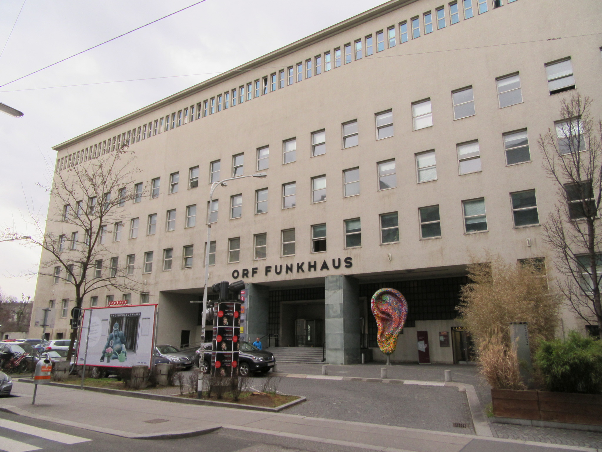 ORF Funkhaus in der Argentinier-Straße - Wieden