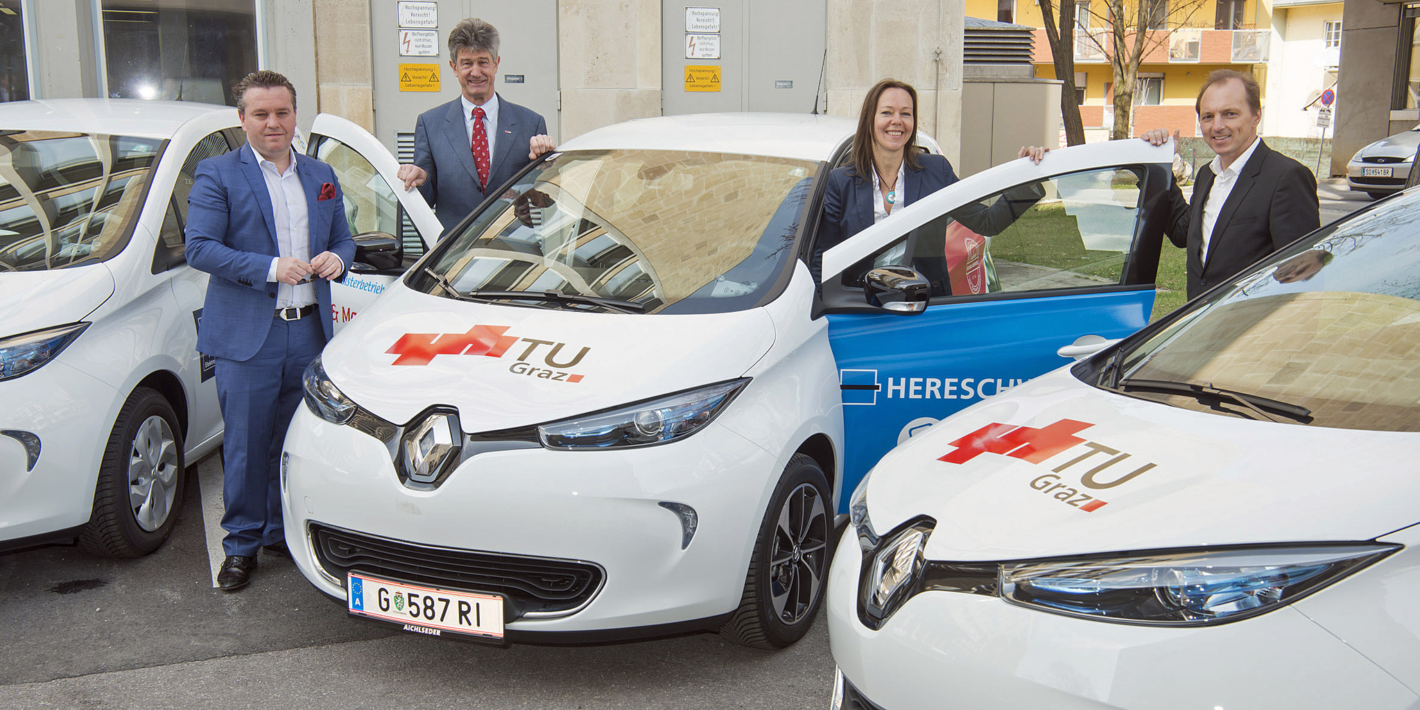 "Zoe" sei Dank: Neues E-Carsharing-Modell an der TU nimmt Fahrt auf - Graz