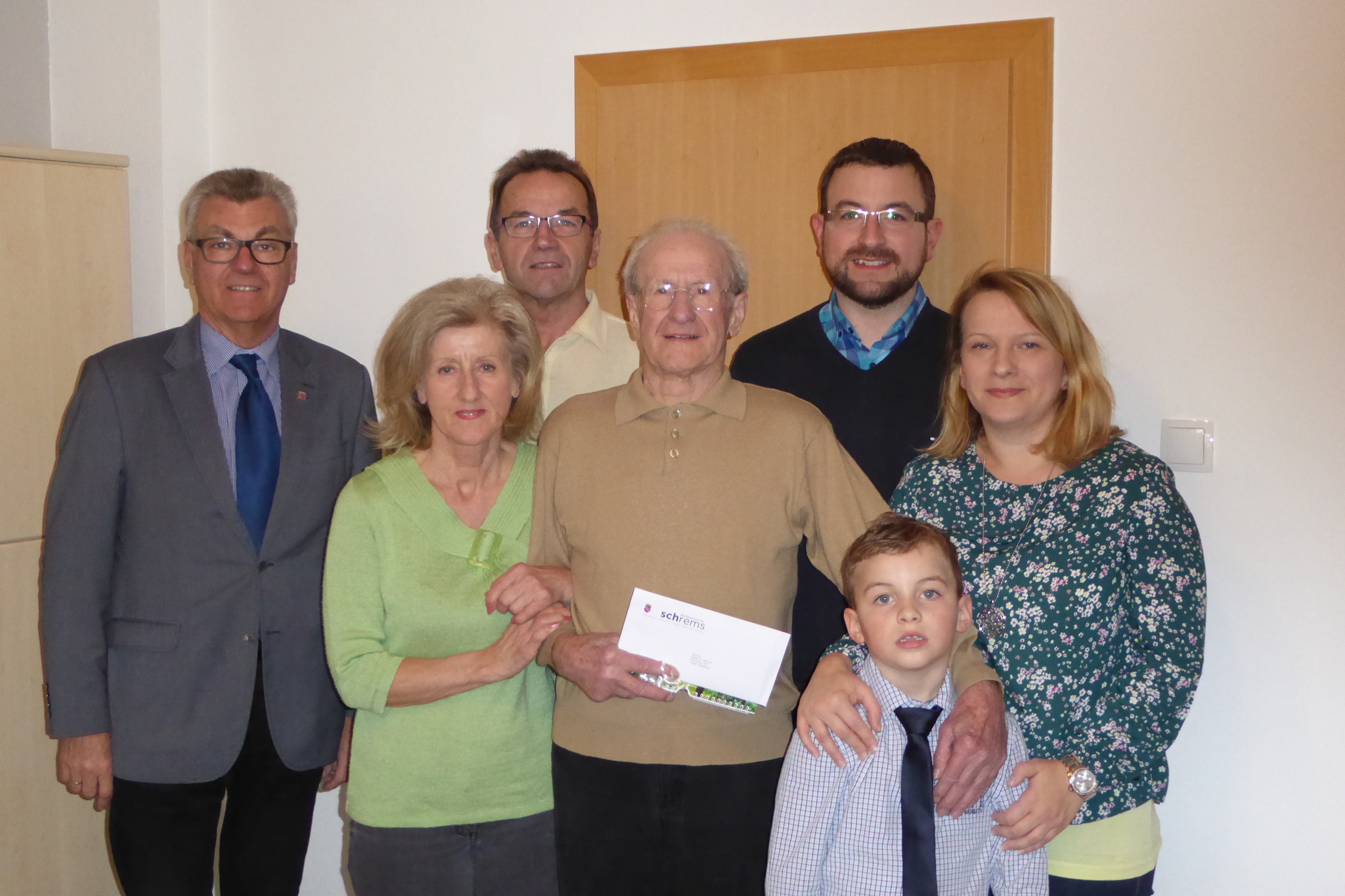 Rudolf Weiss feierte 90. Geburtstag - Gmünd