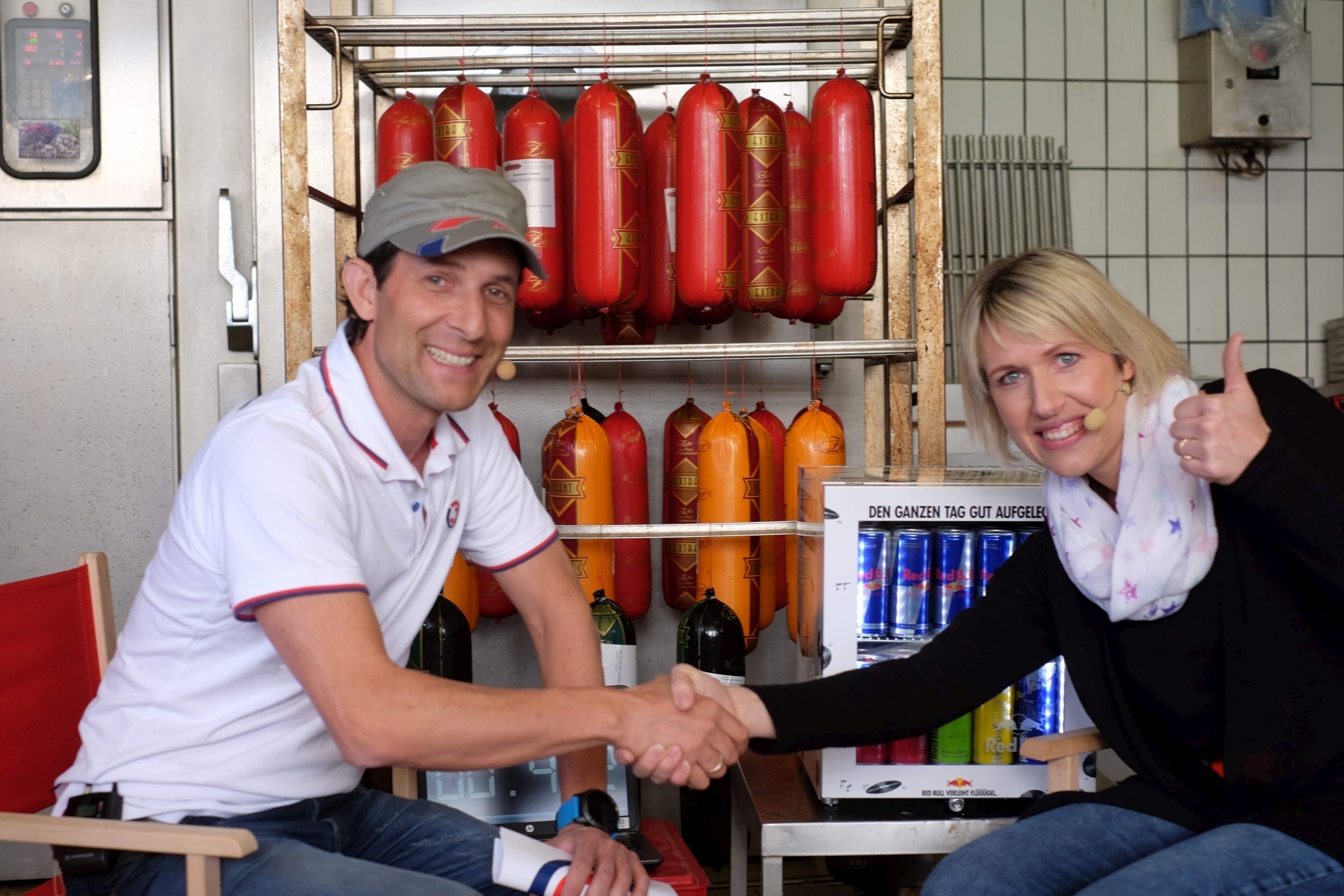 Veronika Zauner gewinnt Duell mit Ö3-Mikromann Tom Walek - Salzkammergut