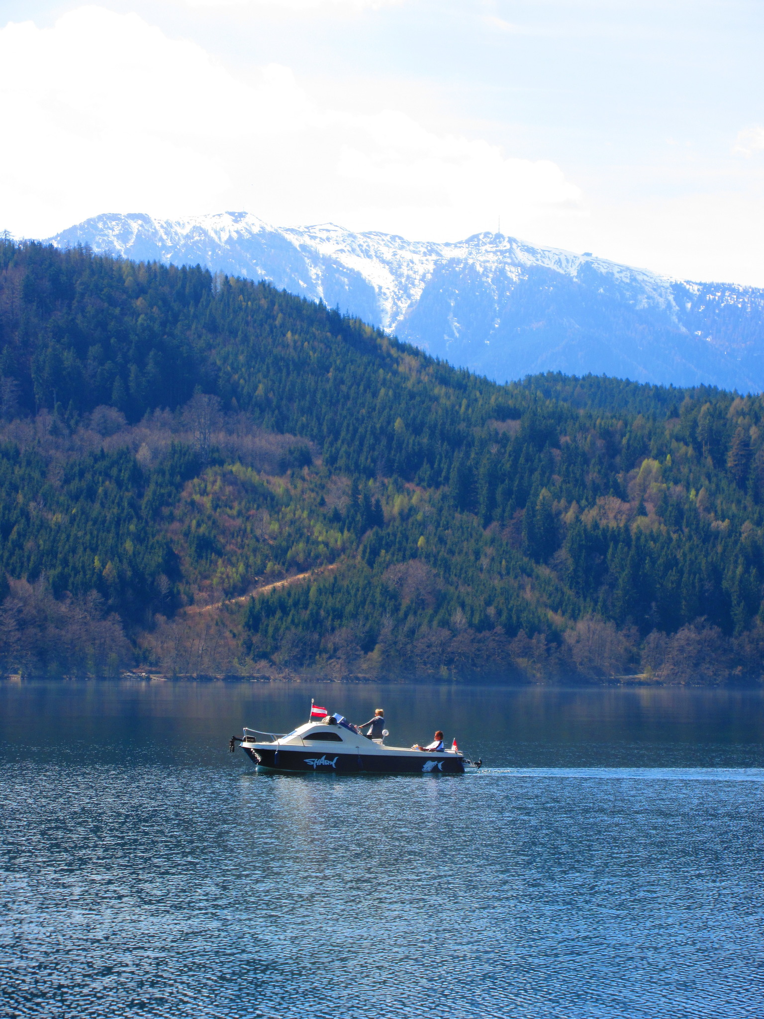 erste Bootsfahrt - Villach