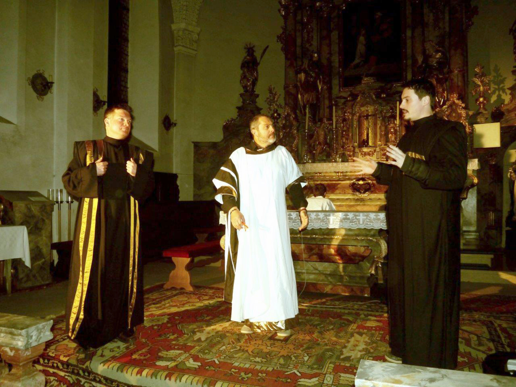 "Das Mahl" in der Pfarrkirche Sellrain - Westliches Mittelgebirge