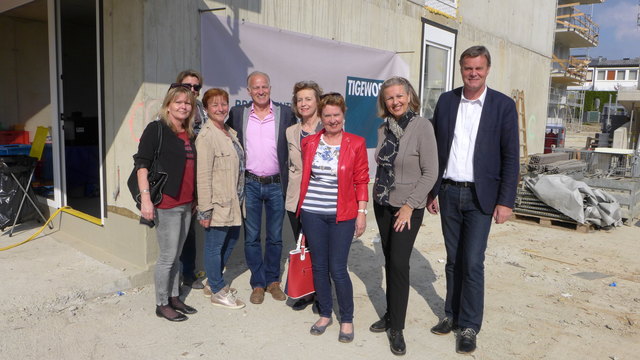 Firstfeier für Wohnanlage in Hall - Hall-Rum