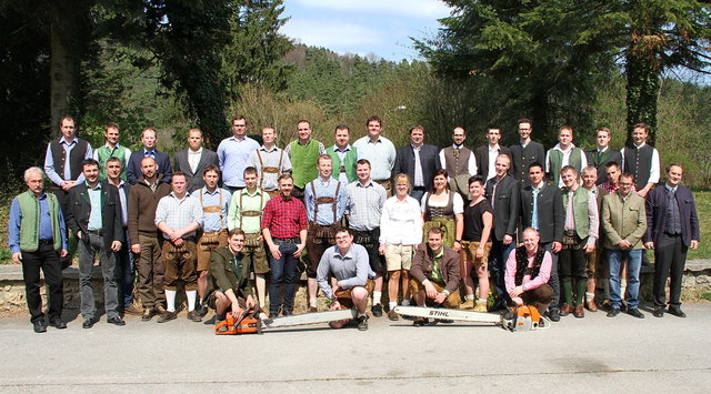 Forstfacharbeiter drückten abends die Schulbank - Neunkirchen