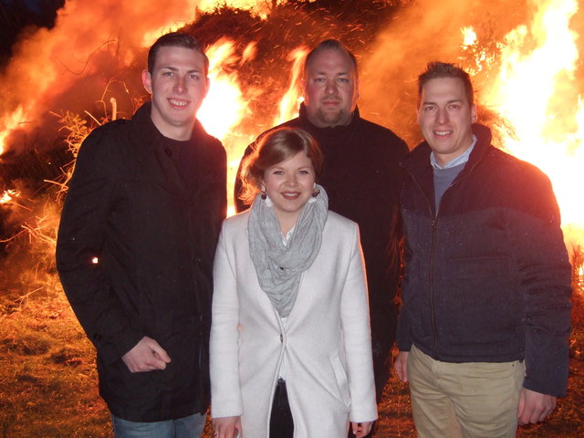 Osterfeuer der Jungen ÖVP Breitenau - Neunkirchen