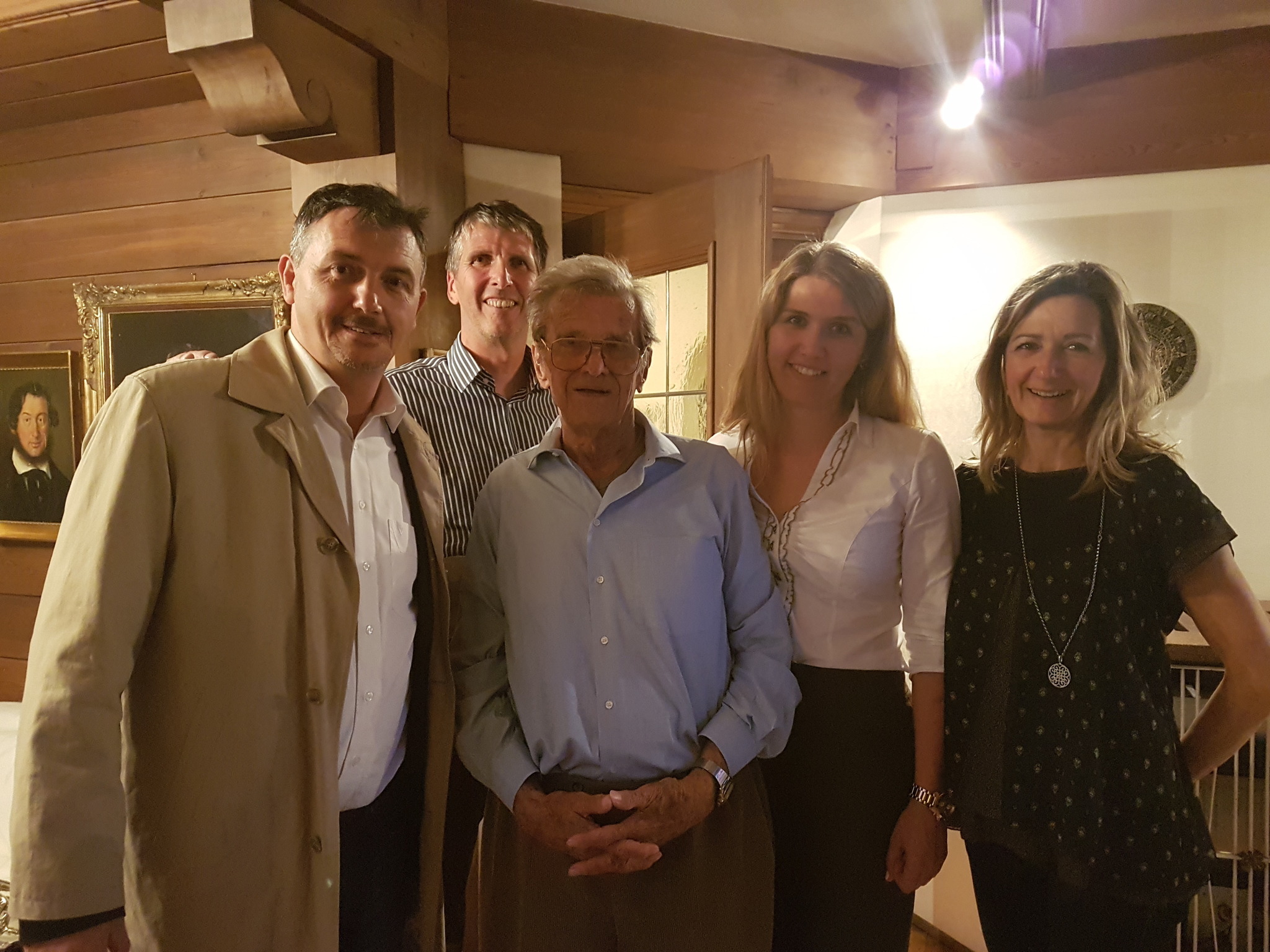 Dr. Hansjörg Seiser aus Pfaffenhofen ist 95 - Telfs