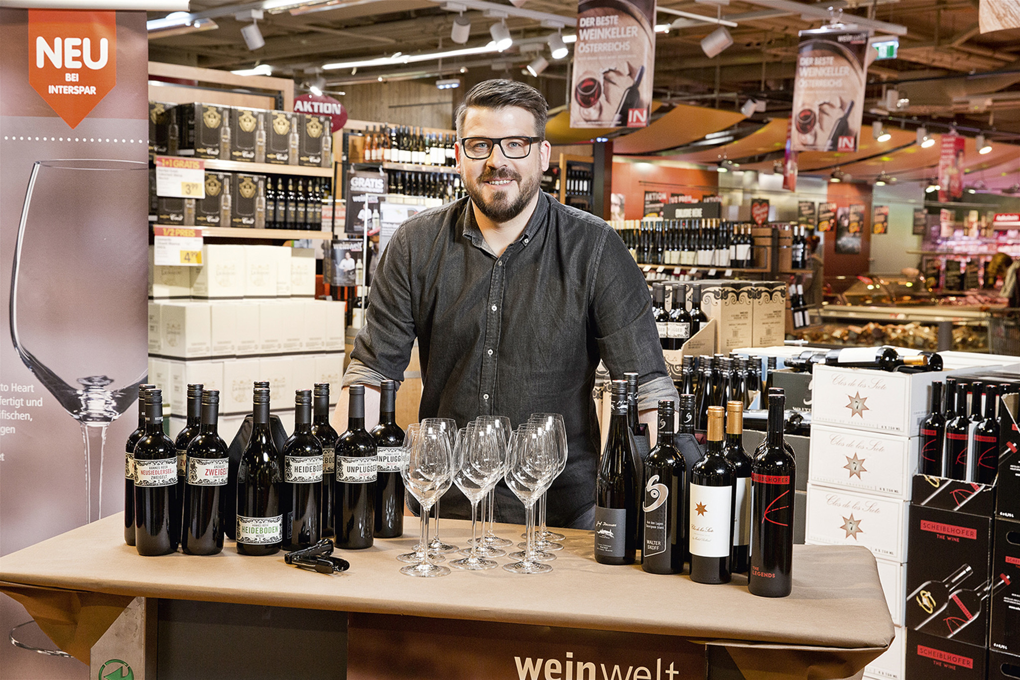 Interspar lädt zur größten Weinverkostung des Landes - Osttirol