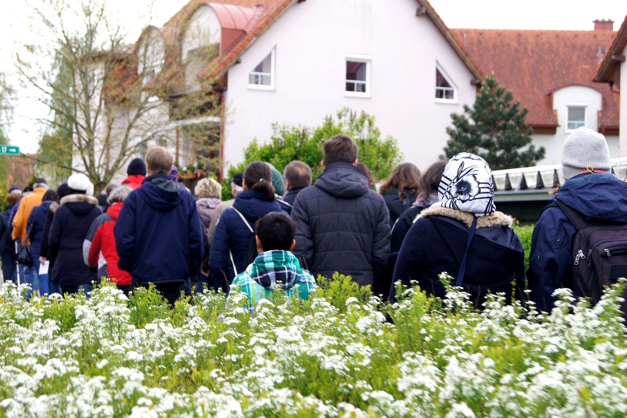 Beim "Hatschn und Ratschn" Ranshofen erkundet - Braunau