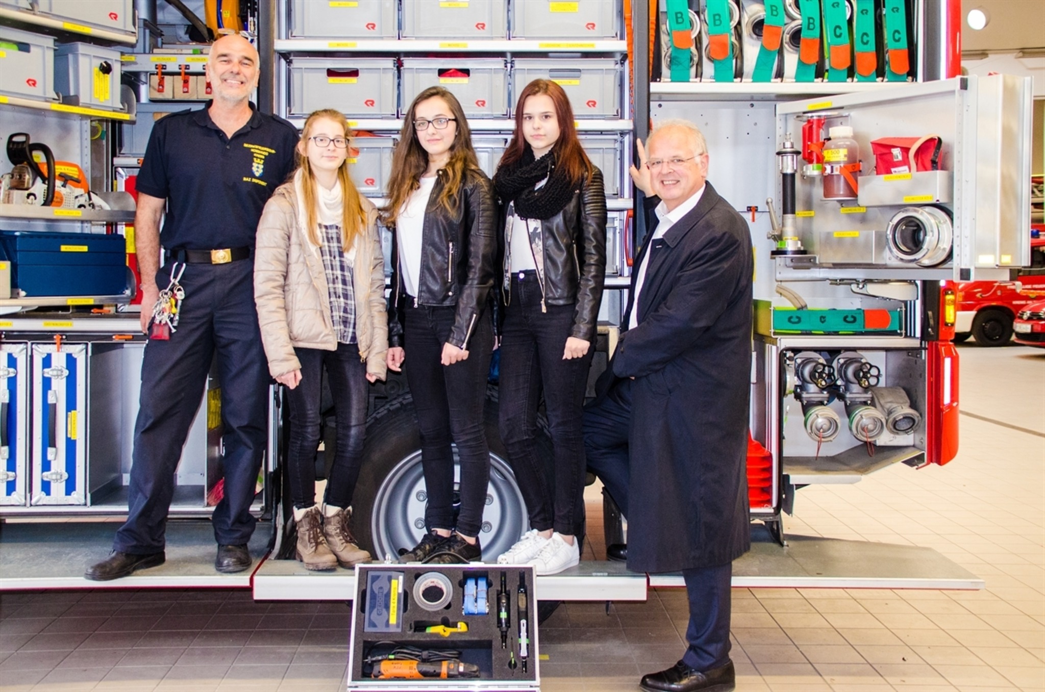 Am „Girls‘ Day“ mit dem Stadtchef unterwegs - Krems