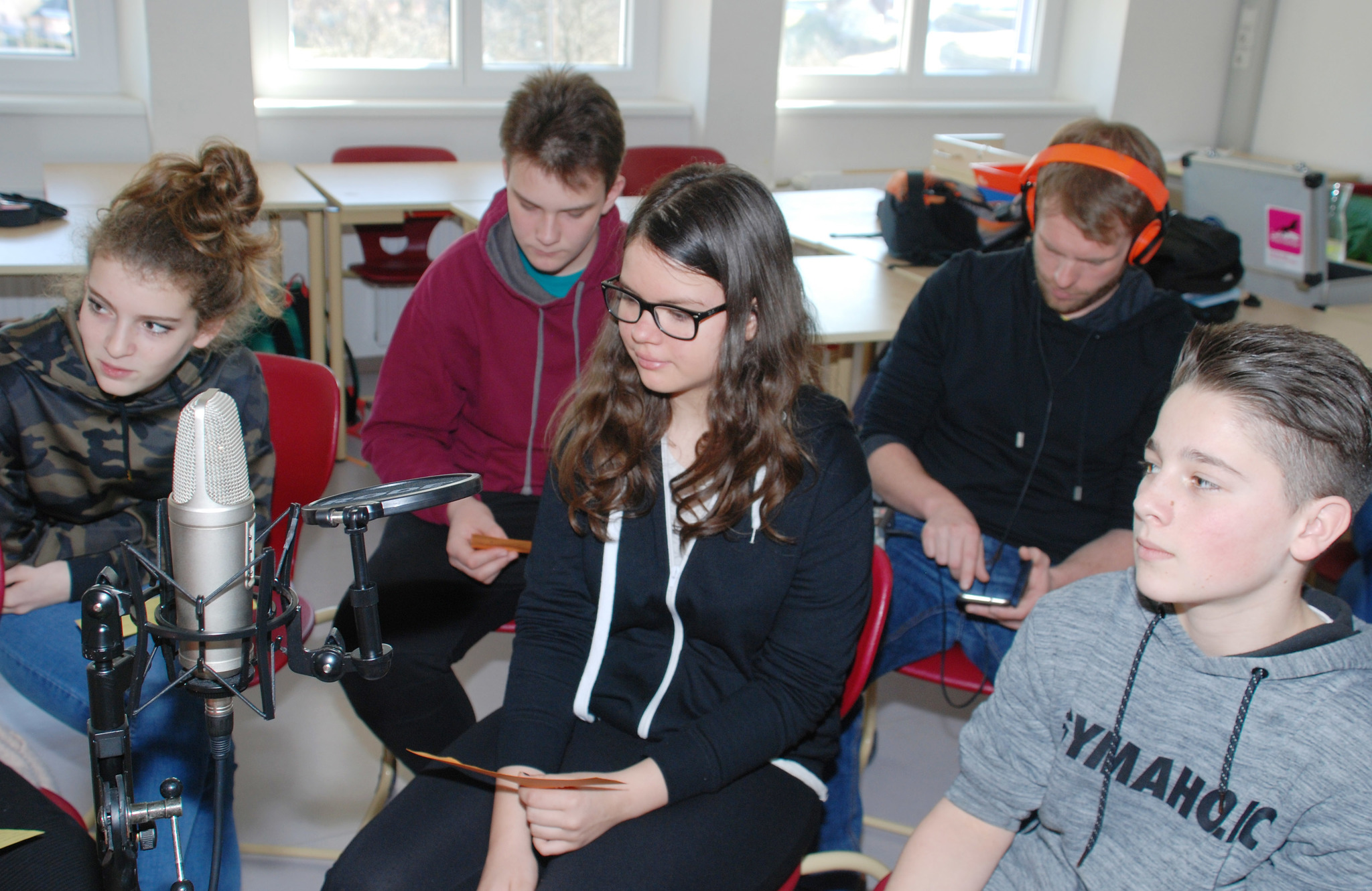 NMS Preding inszeniert Radio-Workshop - Deutschlandsberg