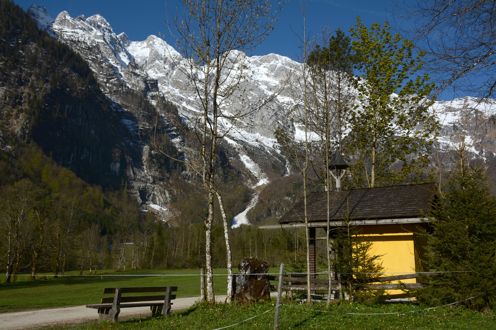 Naturpark Kühschwalb-mit Hubertuskapelle, H.Göll (Gasteig/Kuchl ...