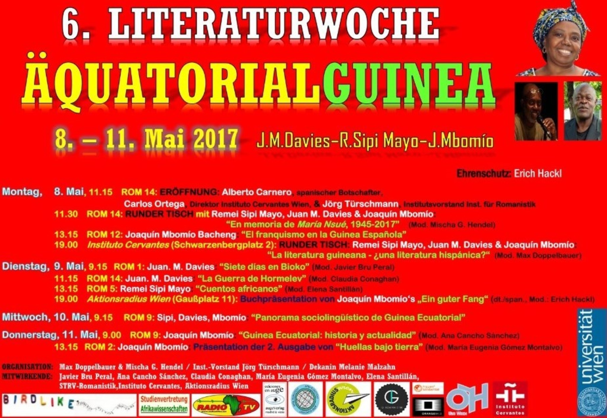 6. Literaturwoche Äquatorialguinea. En memoria de María Nsué - Alsergrund